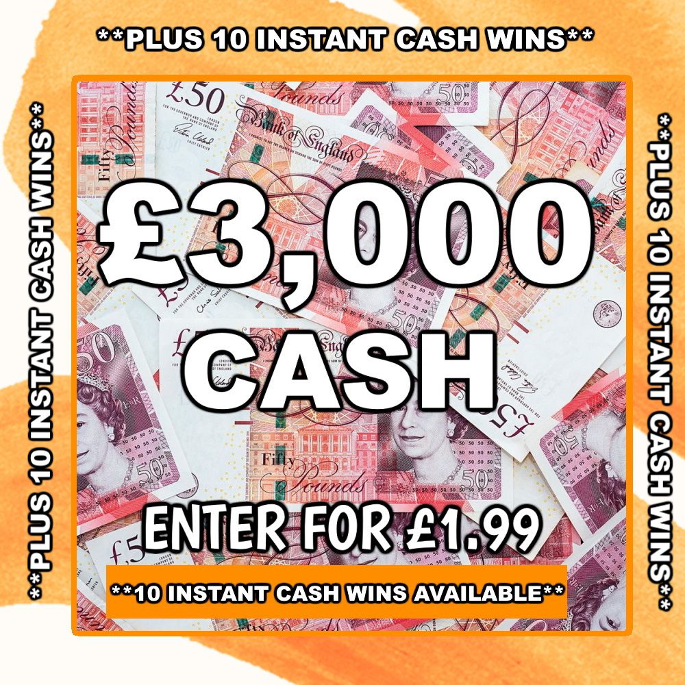 Win £3000 Tax Free Cash – Winner Takes All #23 + **10 INSTANT CASH WINS ...