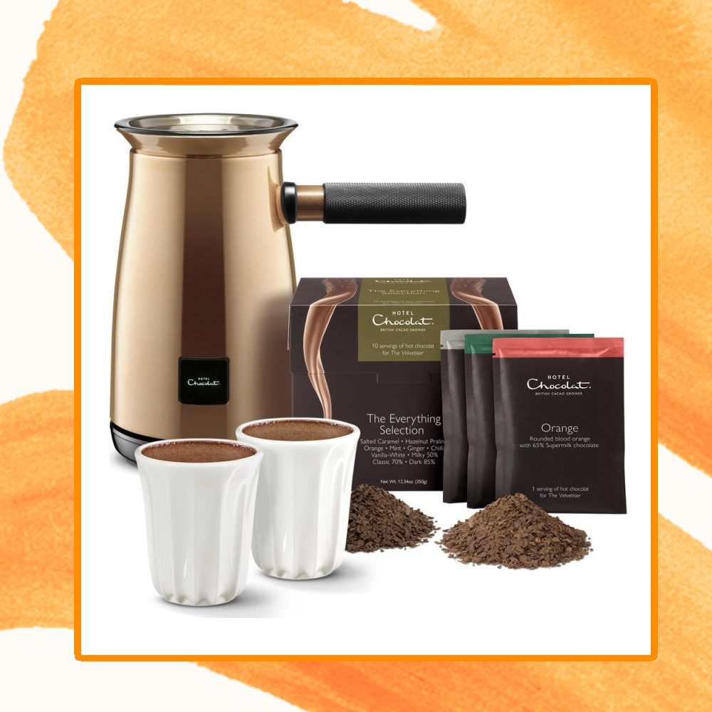 Win a Hotel Chocolat Velvetiser in Copper with Starter Kit - Bright ...