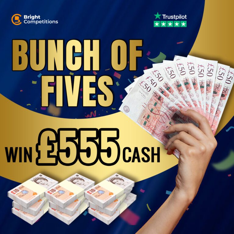 Bright Competitions – Win prizes at a fraction of the cost!