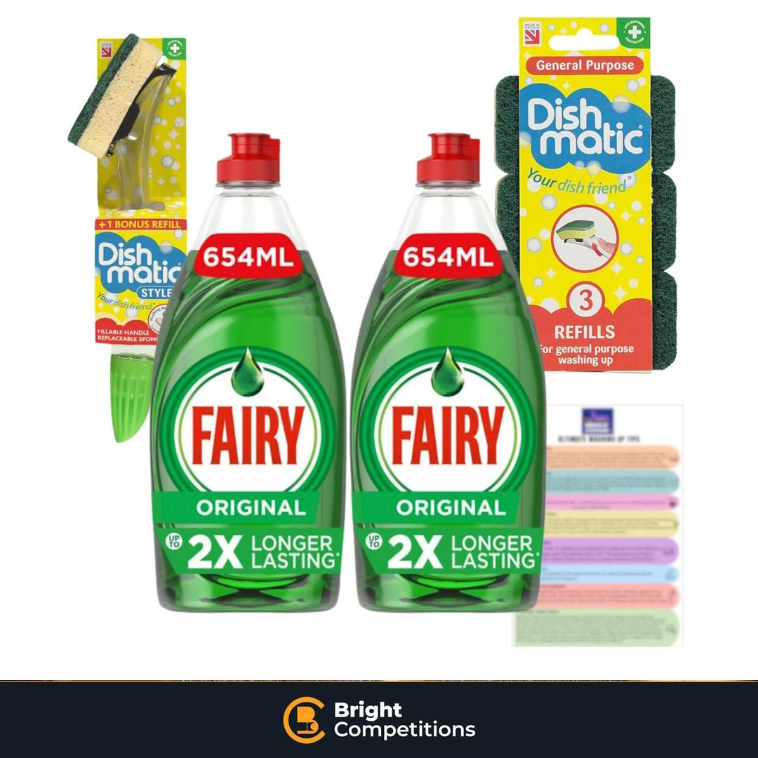 Fairy Washing Up Bundle - Bright Competitions
