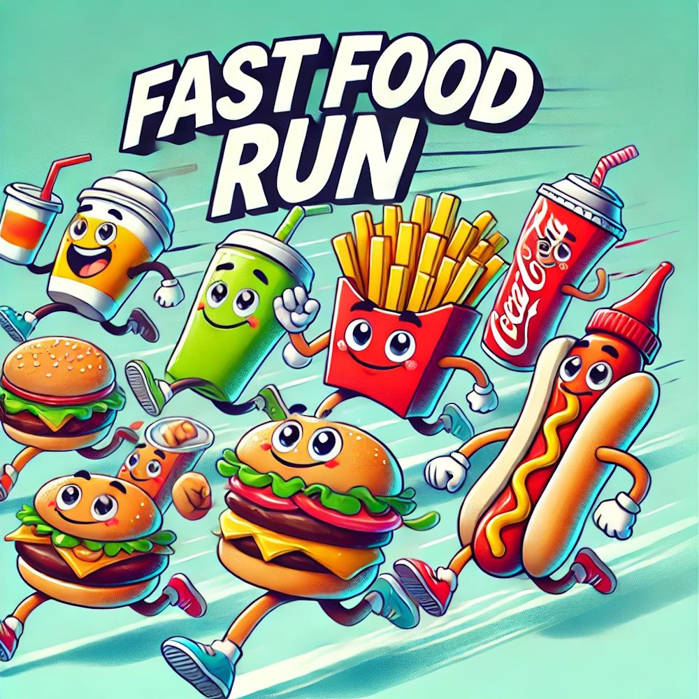 Fast Food Run! - 111 Instant Wins - Bright Competitions