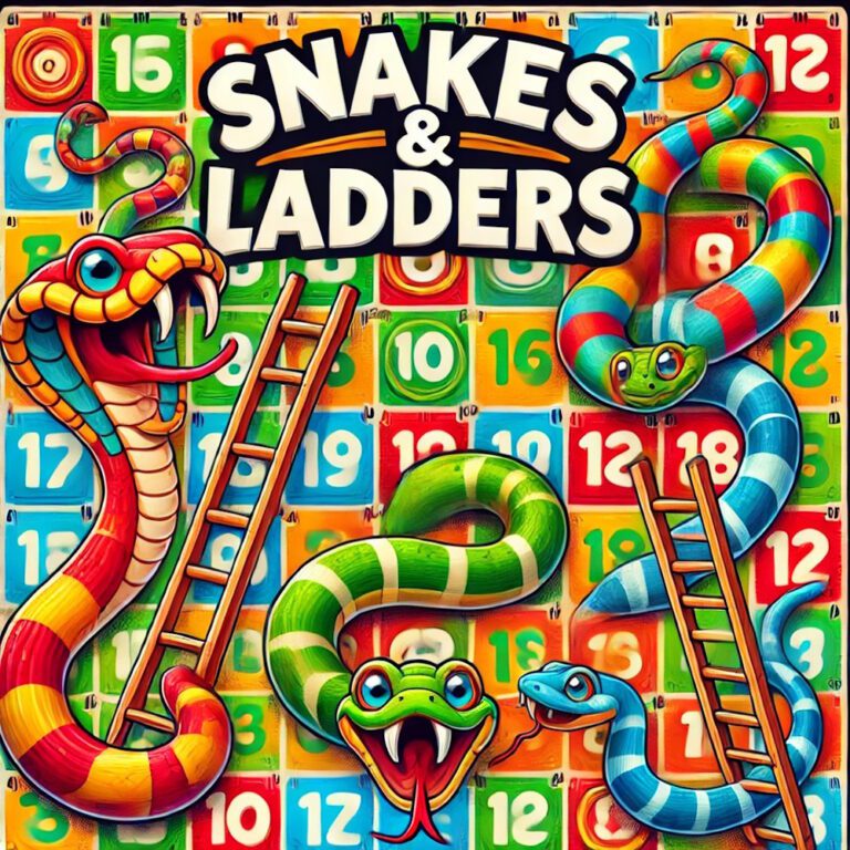 Snakes & Ladders Game - 70 Instant Wins, 3 Snakes/Ladders & £50 Cash ...