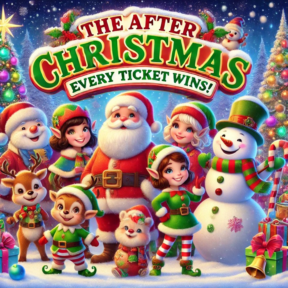 The After Christmas Prize Every Time – Every Ticket is a Winner! & £250 ...