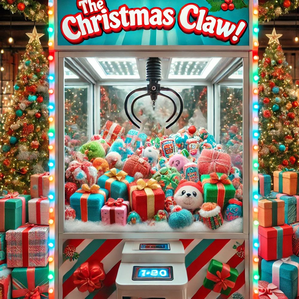 The Christmas Claw! - 340 Instant Wins, 5 Claws & £50 Jackpot - 50p Per ...