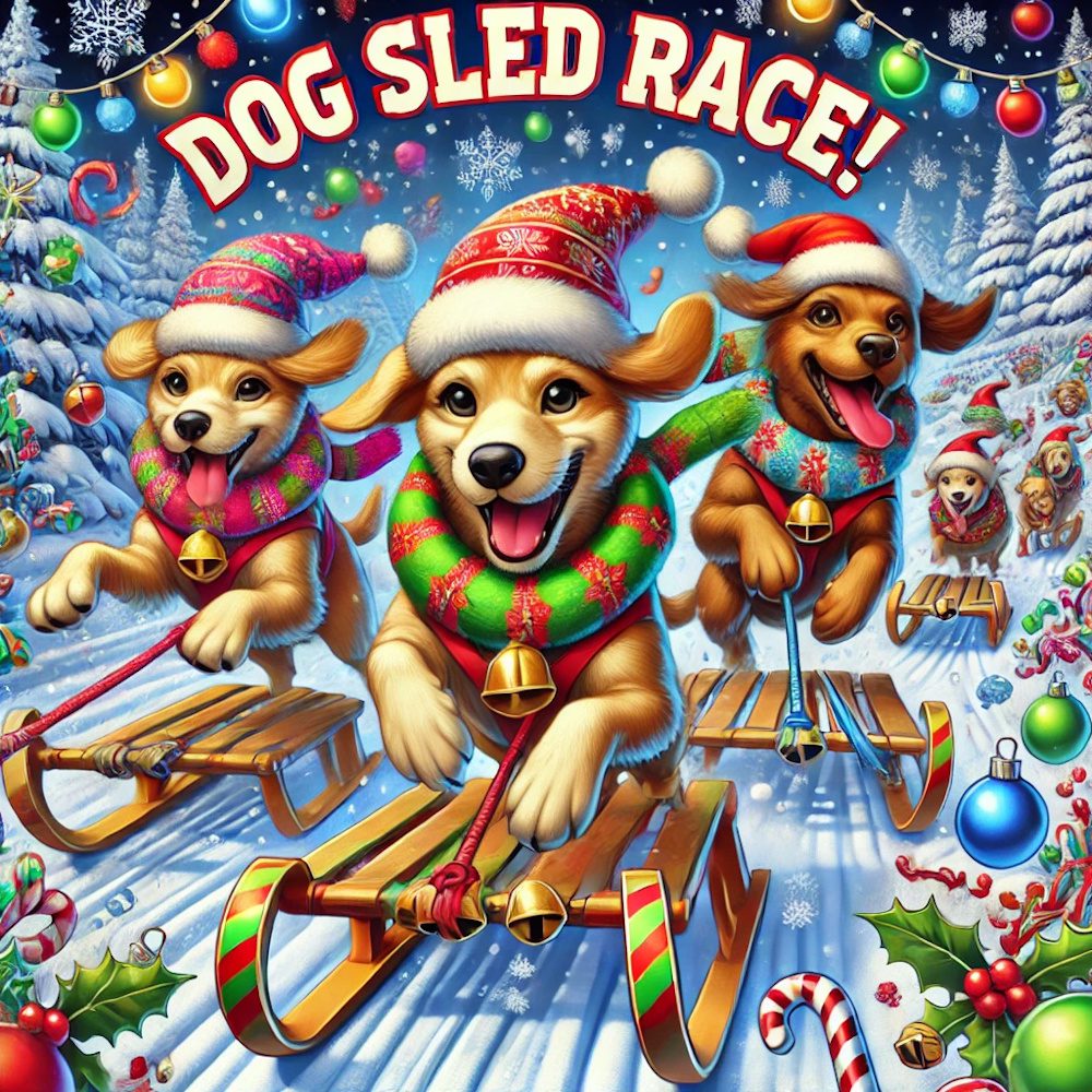 Dog Sled Race! 200 Instant Wins & 3 Dog Sleds To Be Found & £50 Main ...
