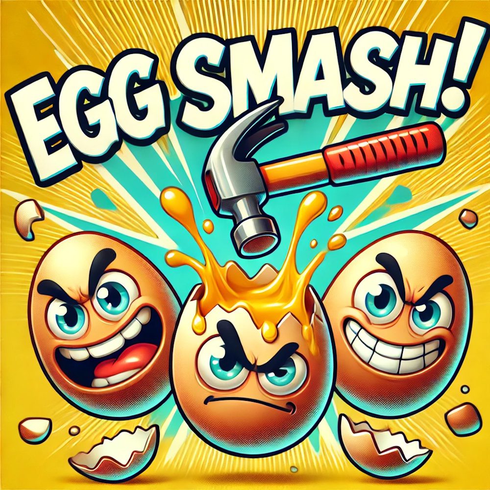 Egg Smash! - 345 Instant Wins, 3 Eggs & £50 Jackpot - 50p Per Ticket ...