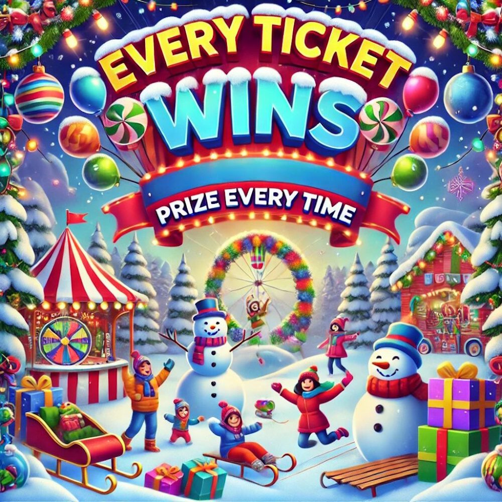 Every Ticket is a Winner! - Prize Every Time - Bright Competitions