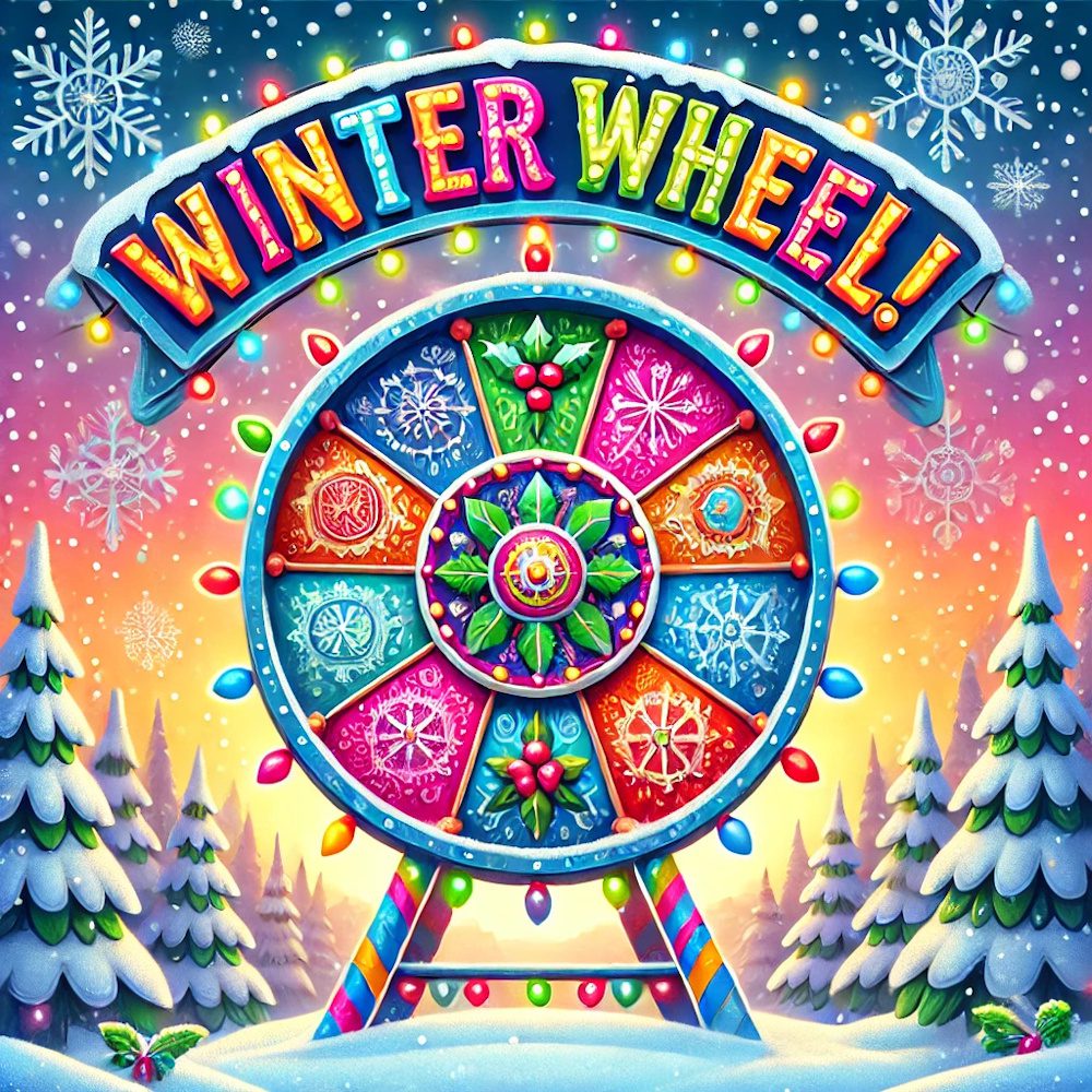 Winter Wheel - 279 Instant Wins, 4 Spins & £50 Main Prize - Bright ...