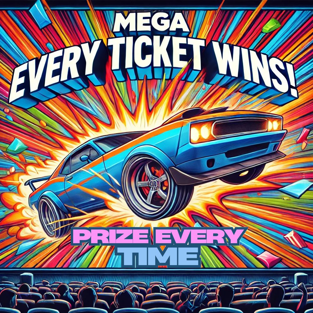 MEGA Prize Every Time – Every Ticket is a Winner! & £500 Jackpot ...