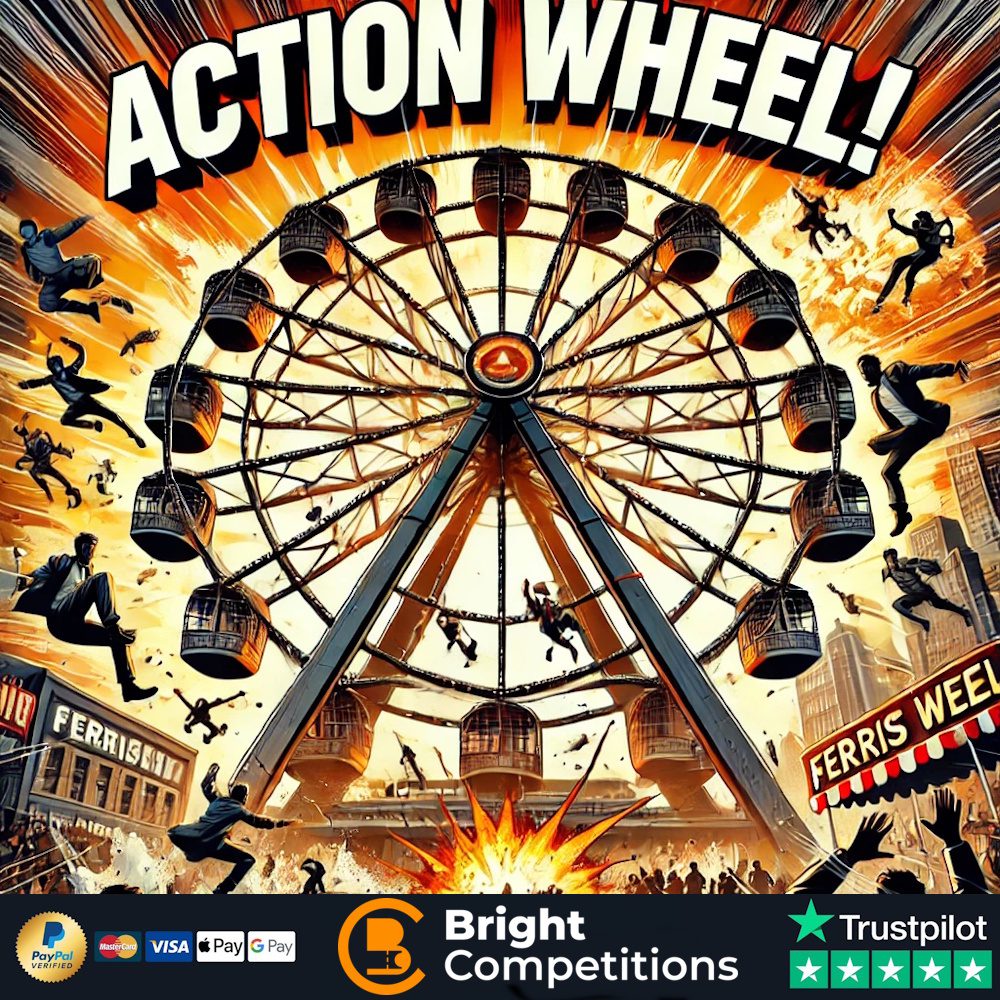 Action Wheel! - 264 Instant Wins & 4 Spins on the Wheel & £50 Main ...