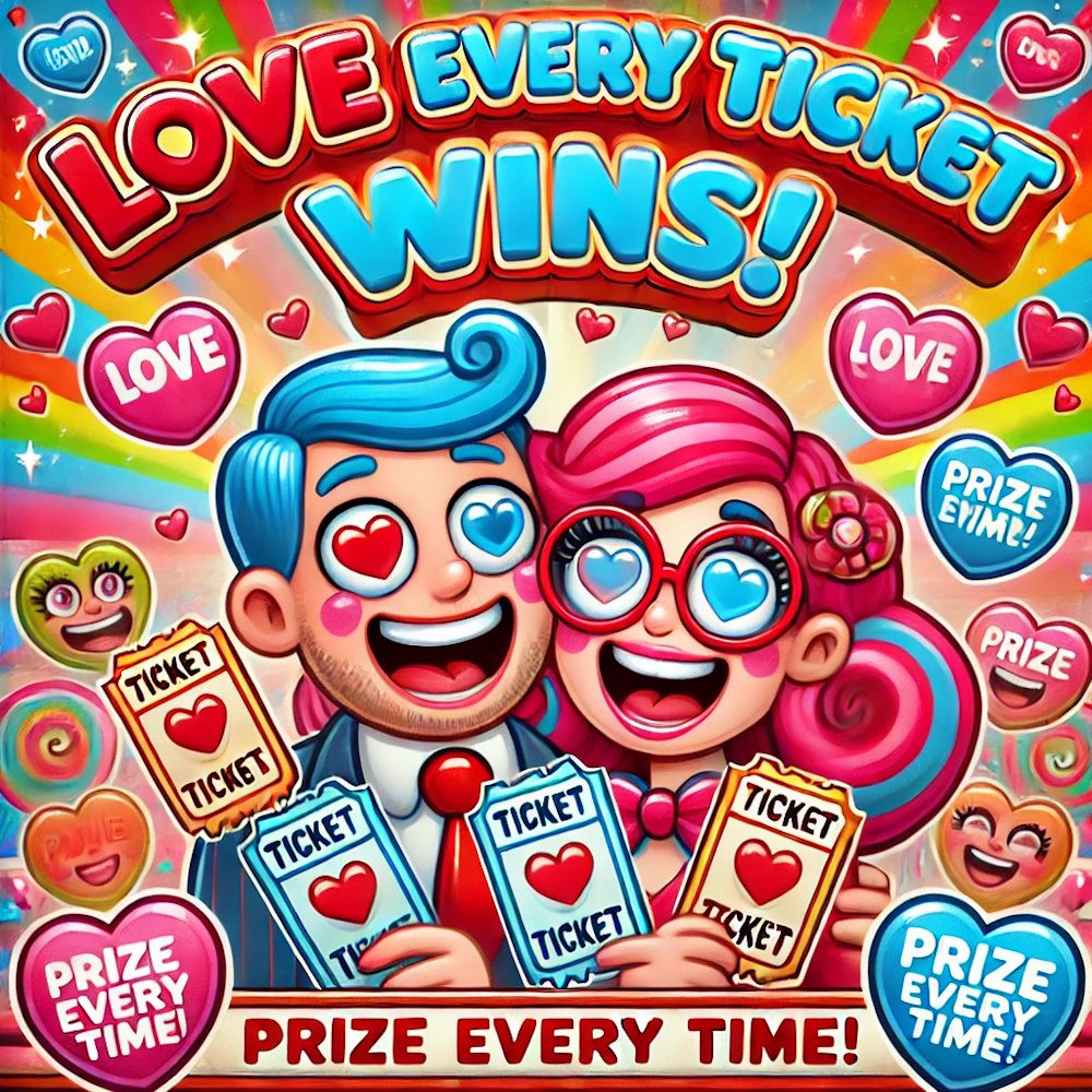 Love Every Ticket Wins! - Prize Every Time! & £250 Jackpot - 99p ...