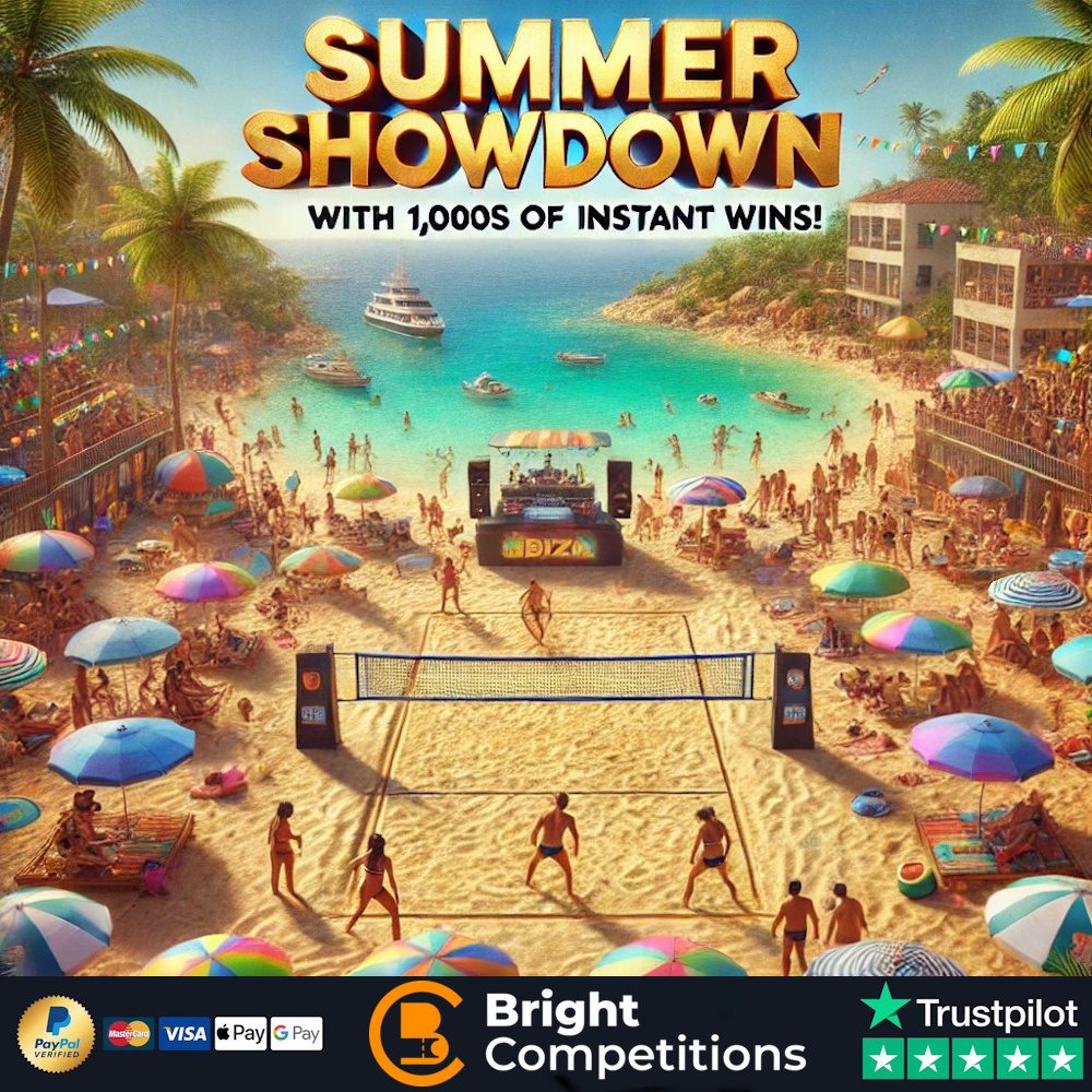 Summer Showdown! - 130 Instant Wins & £50 Main Prize - Bright Competitions