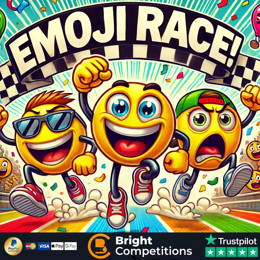 Emoji Race! 54 Instant Wins & 3 Emojis To Be Found & £50 Main Prize ...