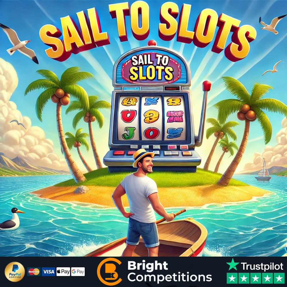 Sail to Slots – 120 Instant Wins & £50 Jackpot - Bright Competitions