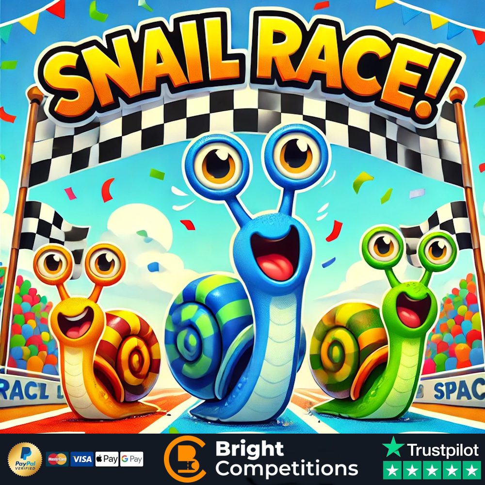 Snail Race! 54 Instant Wins & 3 Snails To Be Found & £50 Main Prize ...