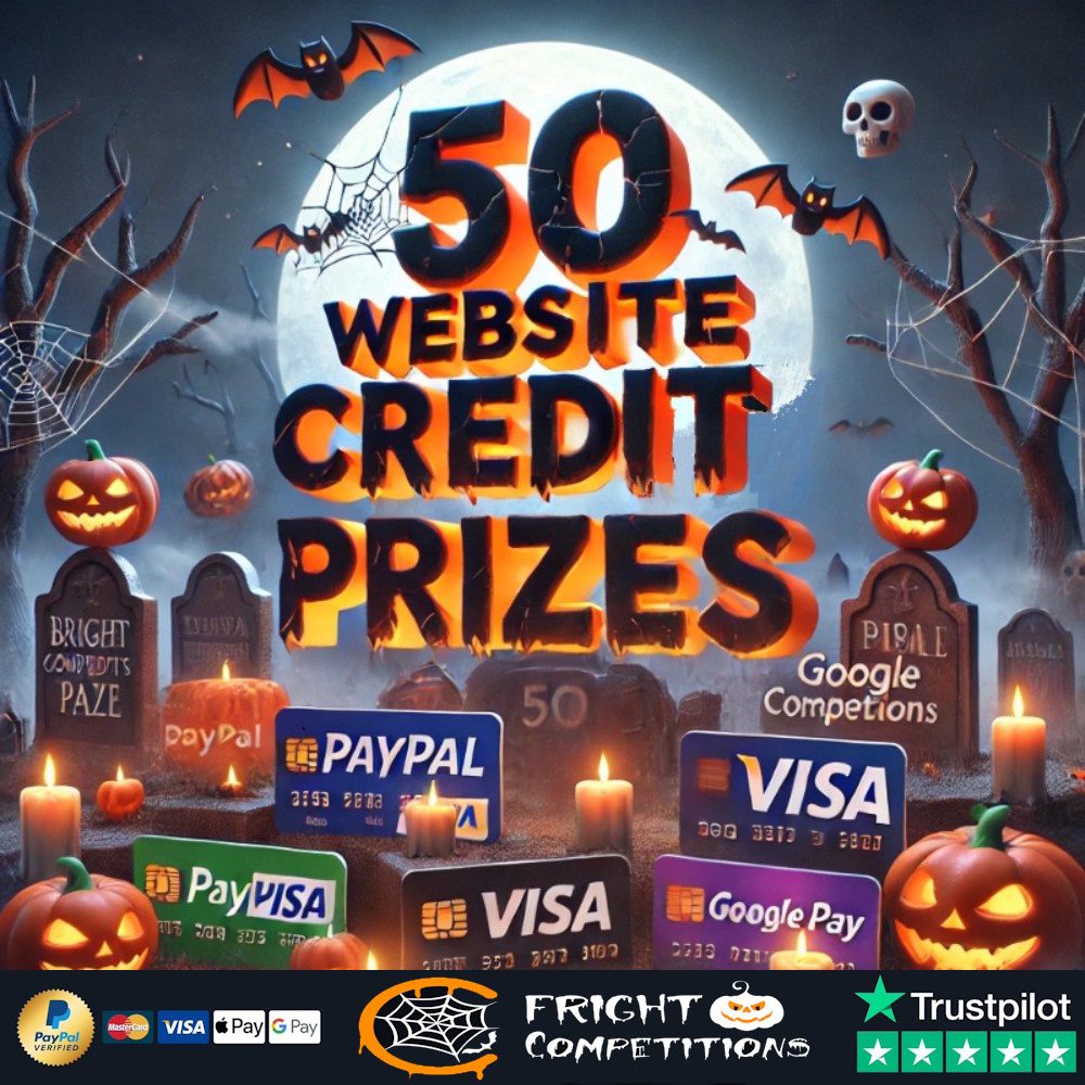 Halloween Website Credit! 50x Instant Credit Wins & £100 Credit Jackpot ...