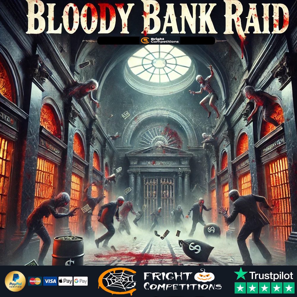 Bloody Bank Raid! 90 Instant Wins & £50 Main Prize - Bright Competitions
