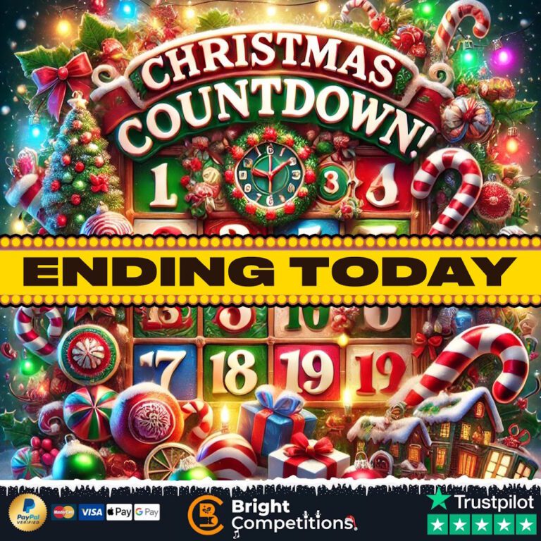 Christmas Countdown – 200 Cash Instant Wins & £200 Jackpot - Bright ...