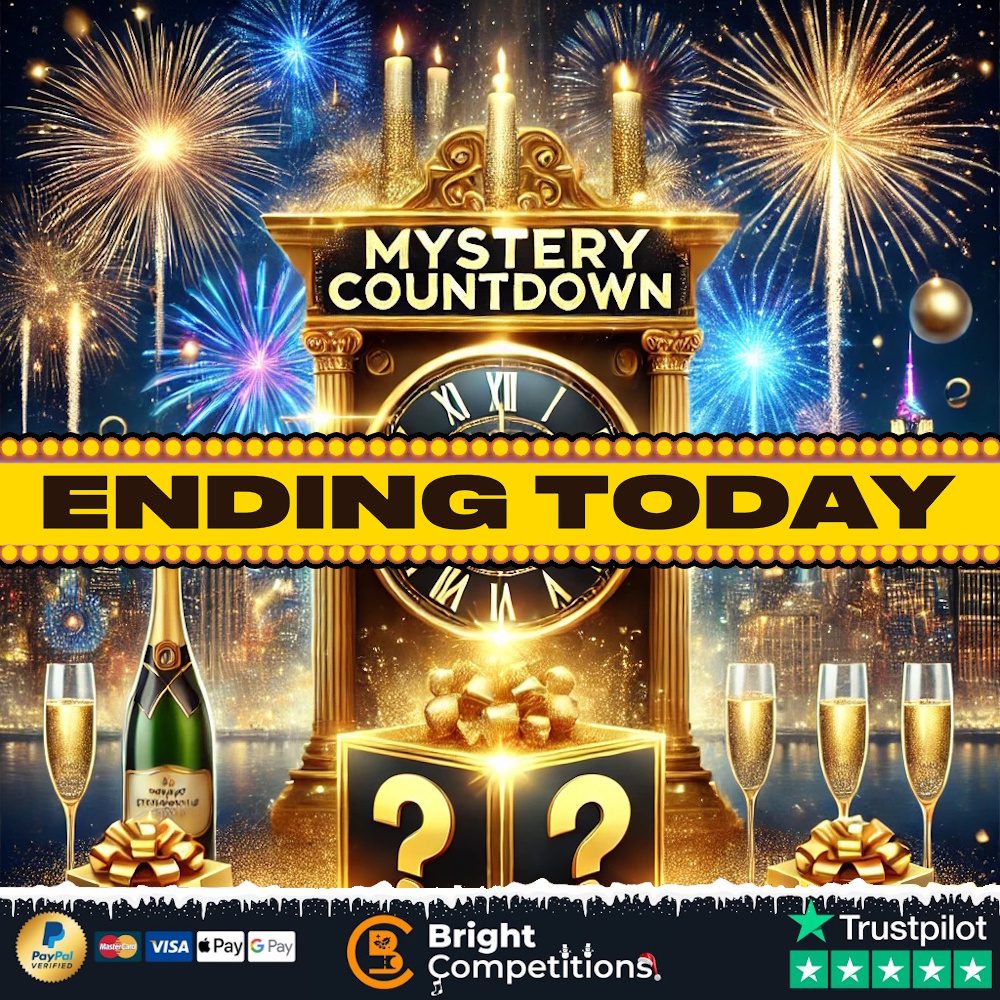 Mystery Countdown – £7.5k Instants & £250 Main Prize - Bright Competitions