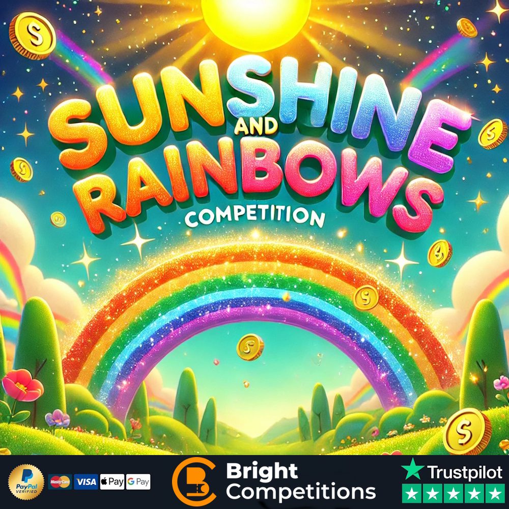 Sunshine & Rainbows - 215 Instant Wins & £50 End Prize - Bright ...