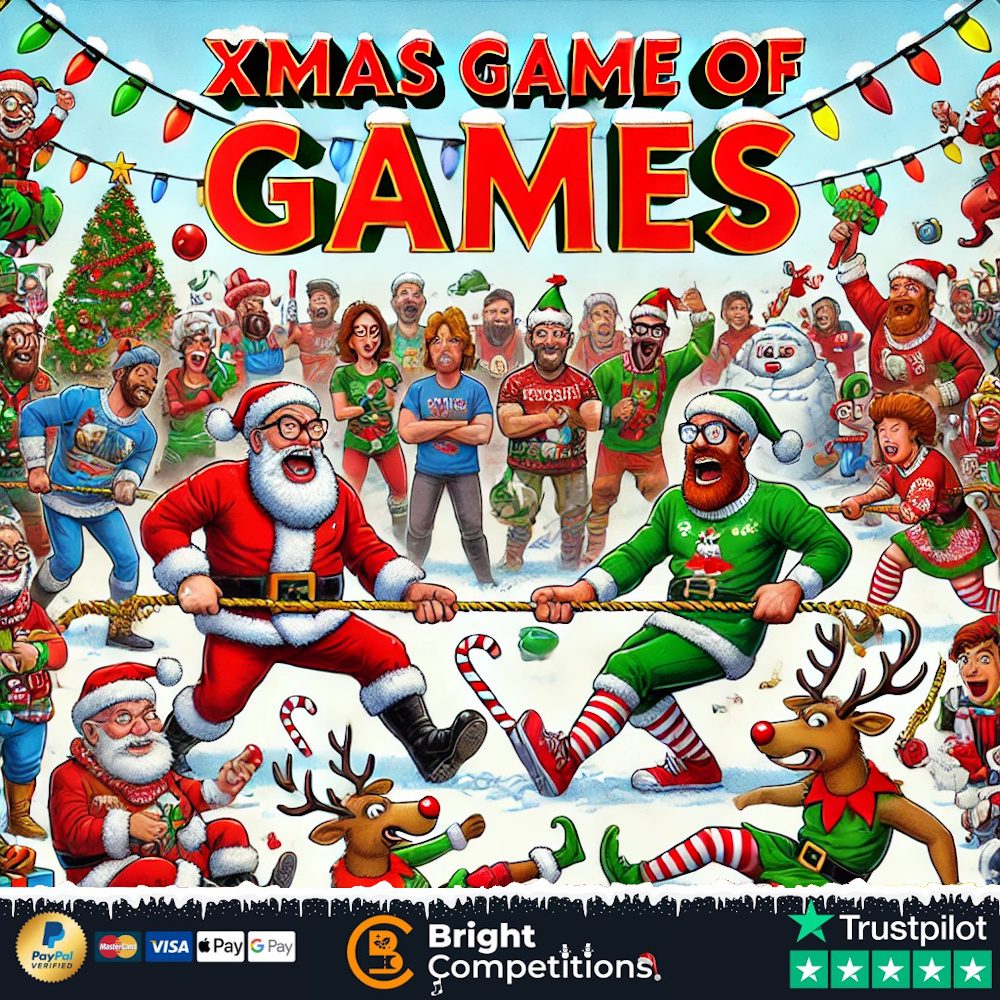 Xmas Game of Games! 168 Instant Wins & £50 Plus Game Main Prize - Bright Competitions